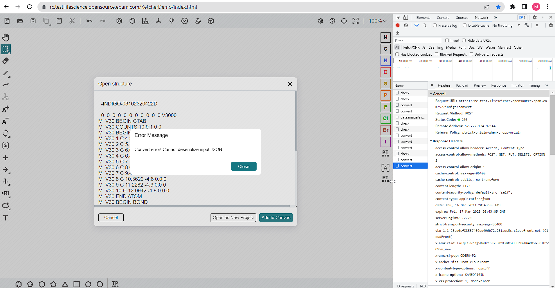 Can't open v3000 mol file with assigned Alias · Issue #2379 · epam ...