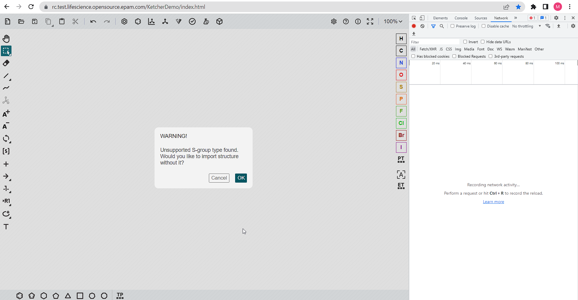 Can't open mol v2000/v3000 files with 'S-Group Properties Type = Generic' · Issue #2387 · epam ...