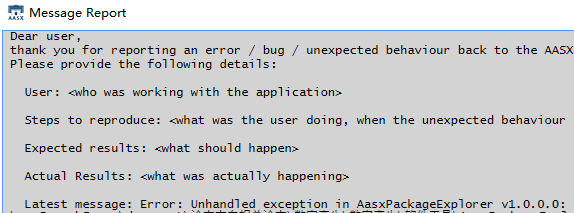 "Unhandled exception in AasxPackageExplorer v1.0.0.0: could not find path" · Issue #107 ...