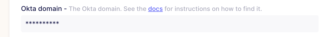 Source Okta: Don't mark domain as a secret · Issue #16459 · airbytehq/airbyte · GitHub
