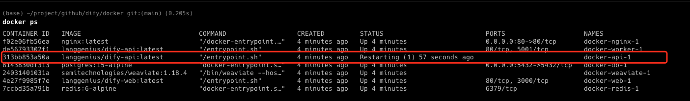 安装失败 · Issue #8 · langgenius/dify · GitHub