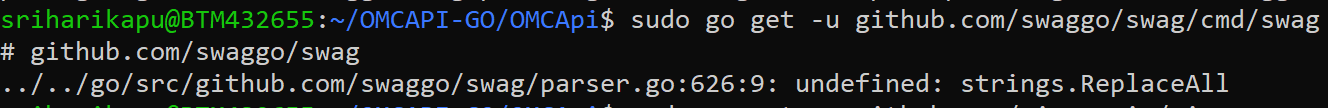 undefined: strings.ReplaceAll · Issue #755 · swaggo/swag · GitHub