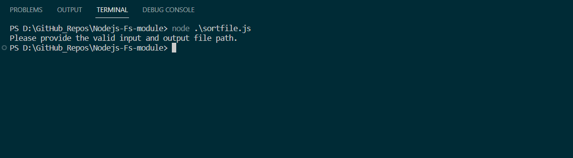 Github Karthikyelisettinodejs Fs Module