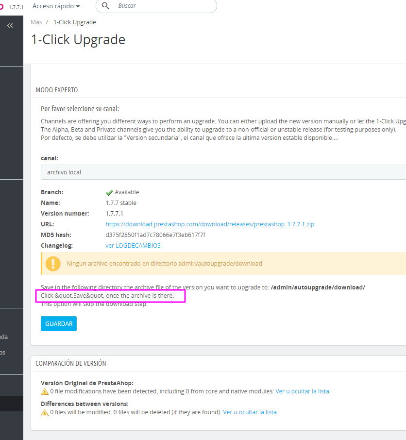 Encoding error on autoupgrade module · Issue #23147 · PrestaShop/PrestaShop · GitHub