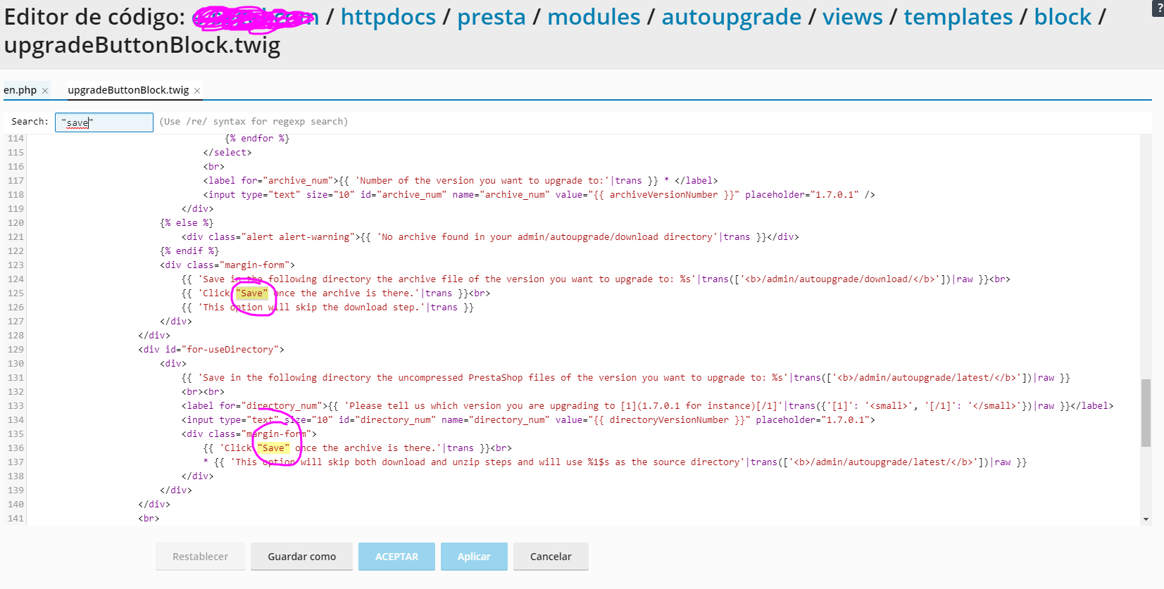 Encoding error on autoupgrade module · Issue #23147 · PrestaShop/PrestaShop · GitHub