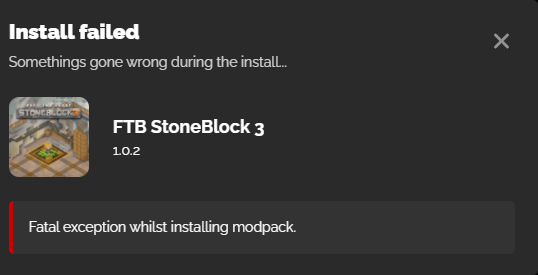[Bug]: · Issue #718 · FTBTeam/FTB-App · GitHub