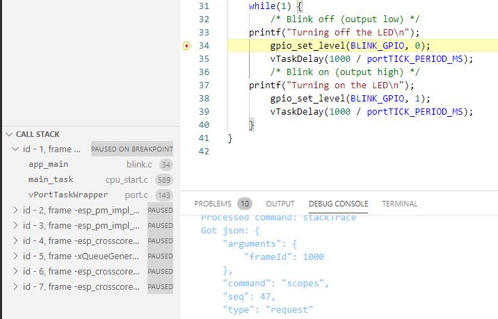 [Bug Report]: Debug not working (VSC-450) · Issue #184 · espressif/vscode-esp-idf-extension · GitHub