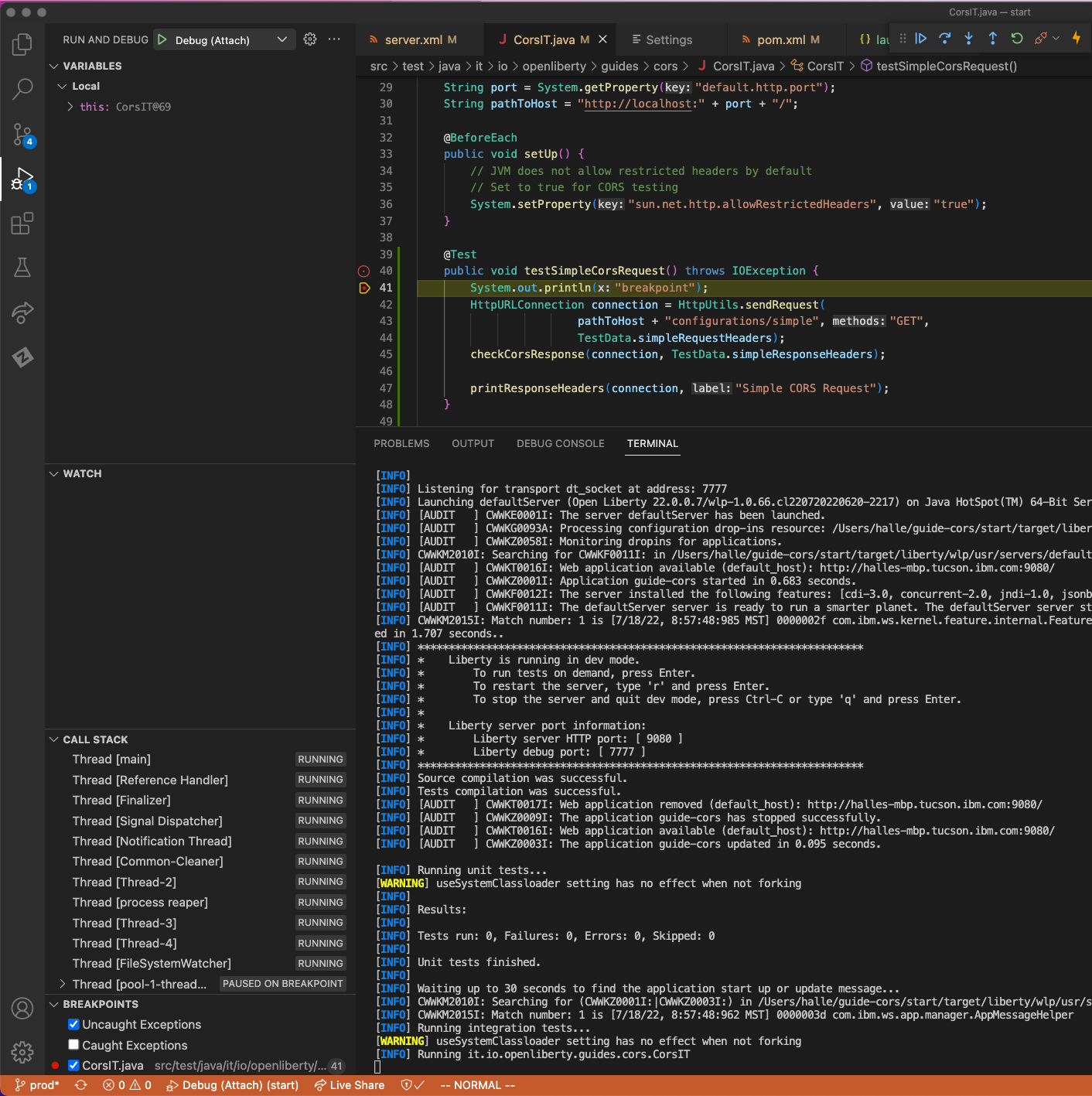 Debugging tests through this plugin? · Issue #108 · OpenLiberty/liberty ...