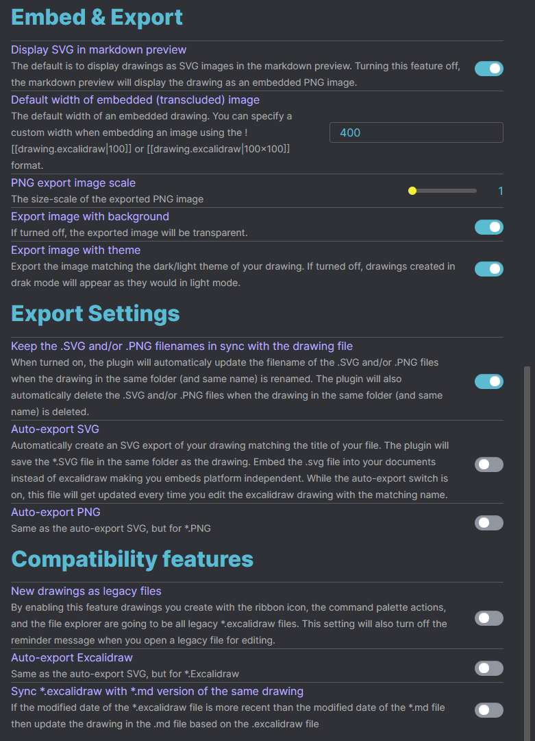 New Excalidraw File still creating .excalidraw vs. .md files · Issue #132 · zsviczian/obsidian ...