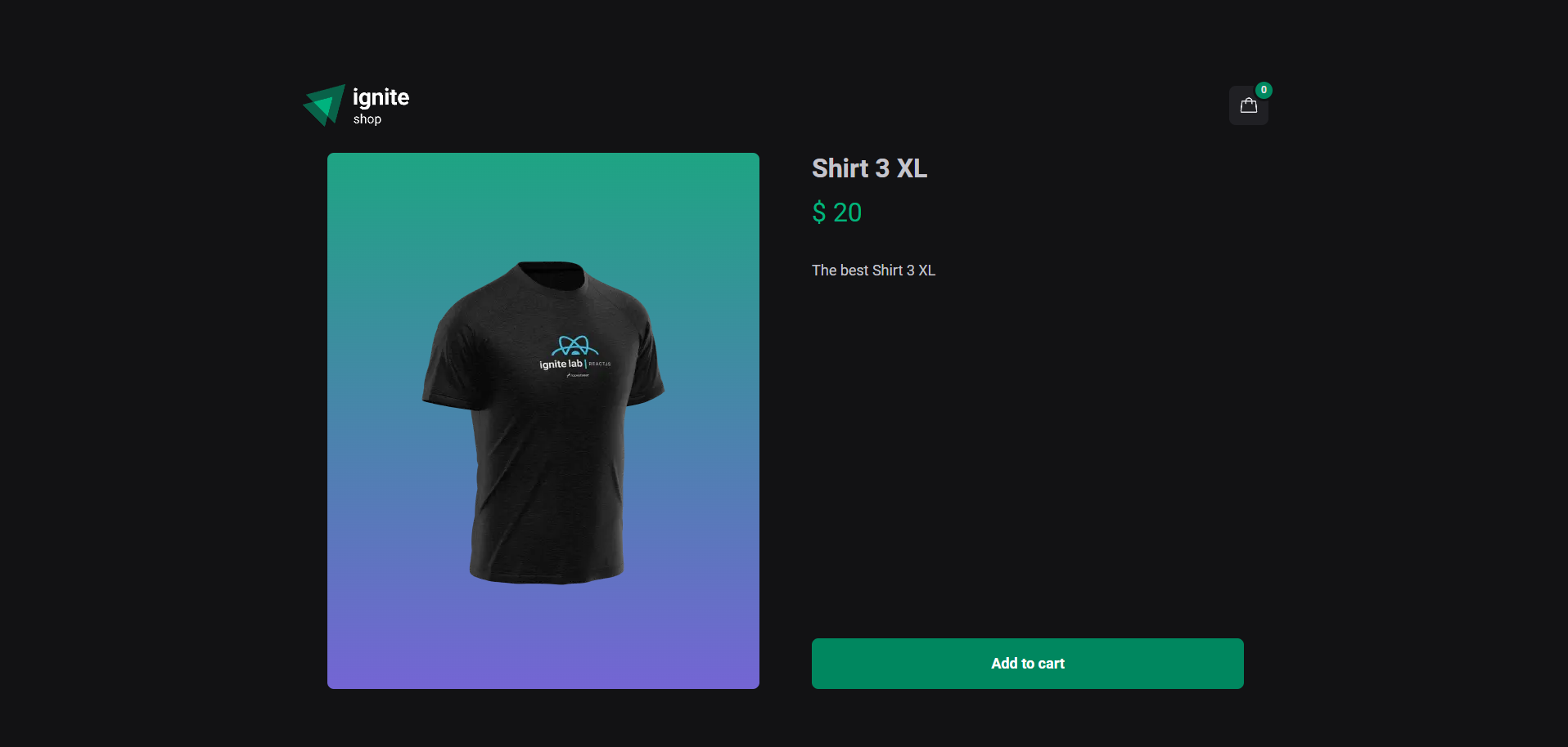 GitHub - devpedrodiass/Ignite-Shop: 🏪 React Shop | Ignite Course from Rocketseat