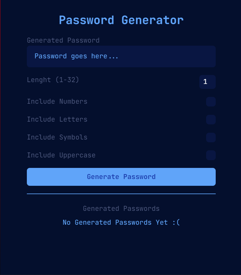 GitHub - devpedrodiass/Password-Generator: 🔐 Password Generator | Personal