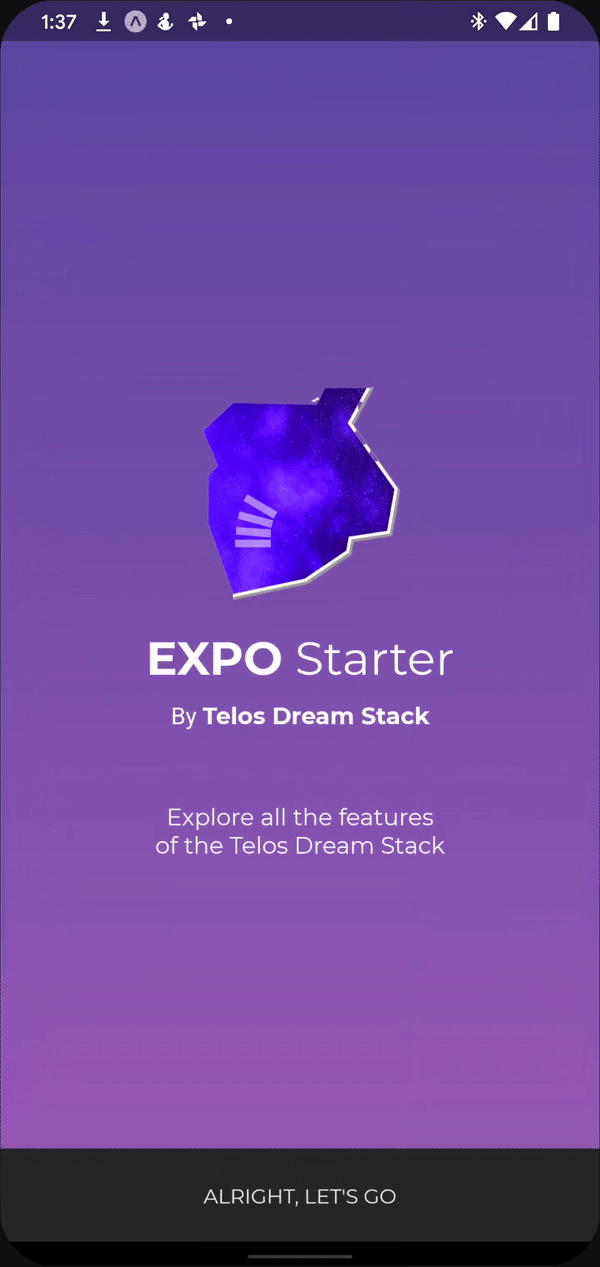 GitHub - ronnycoding/dreamstack-expo: EOSIO React Native dApp starter with TypeScript, Emotion ...