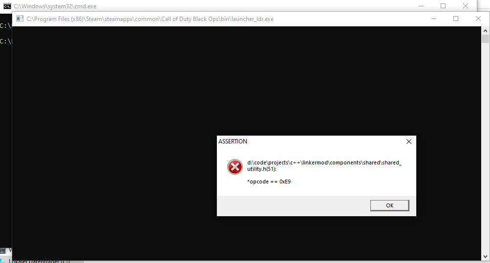 Error starting batchfile · Issue #69 · Nukem9/LinkerMod · GitHub