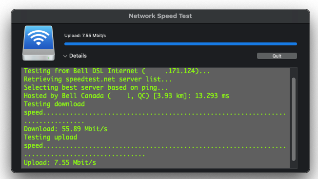 GitHub - chris1111/Network-Speed-Test