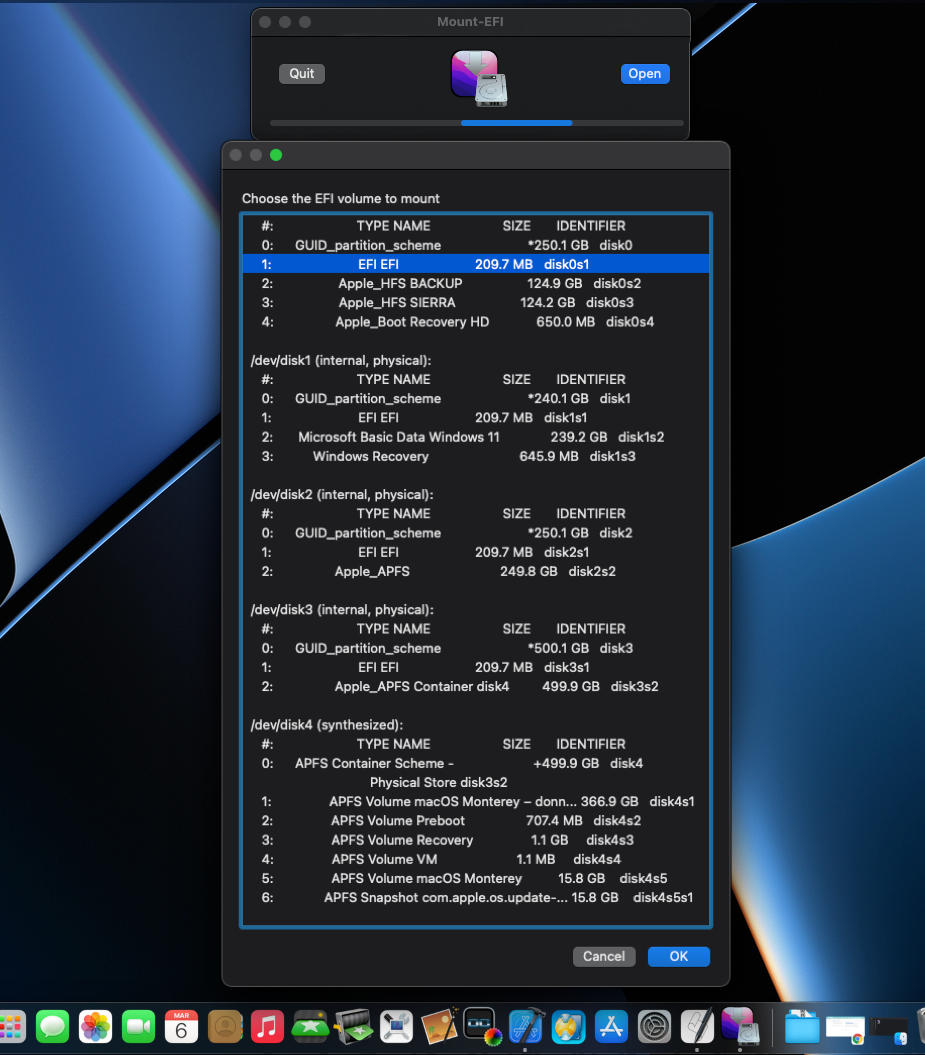 GitHub - chris1111/MountEFI