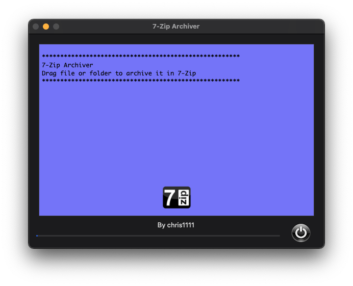 GitHub - chris1111/7-Zip-Archiver