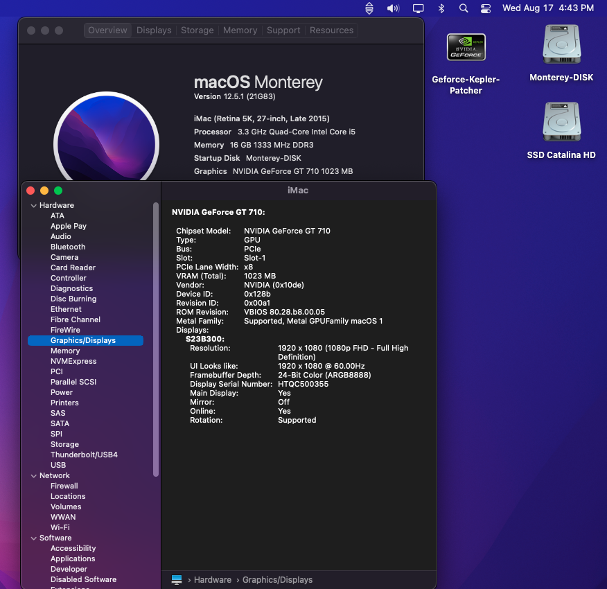 Does v4. works with Monterey 12.5.1? · Issue #54 · chris1111/Geforce-Kepler-patcher · GitHub