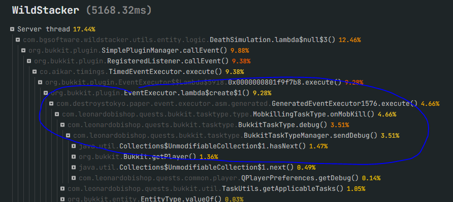 performances issue · Issue #452 · LMBishop/Quests · GitHub