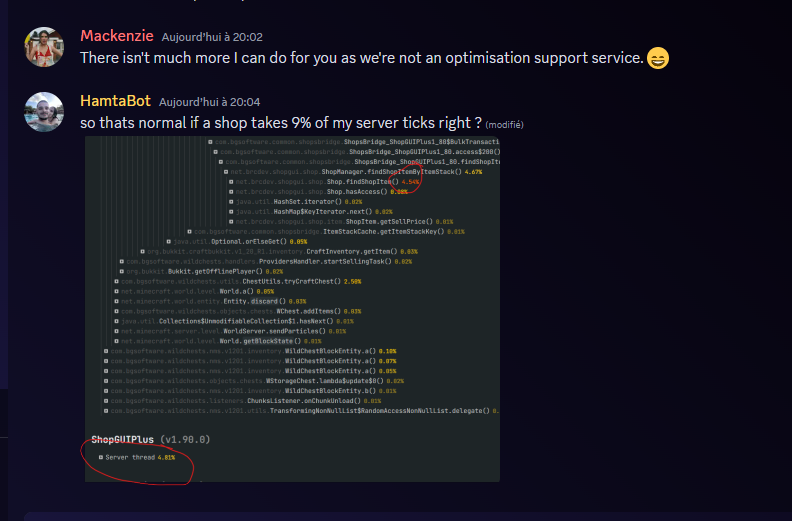 [ShopGUIPlus] [No Solution] Wildchest still takes a lot of server ticks causing some lags still ...