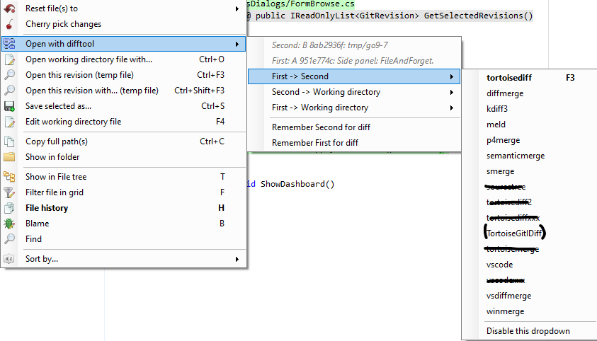 [WSL2] Difftool is still running for a few minutes without any reaction ...