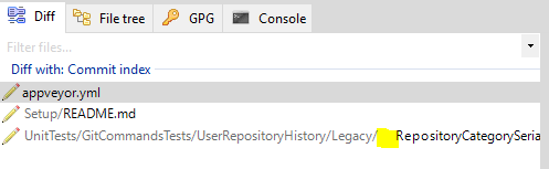 FileList: Space between path and file · Issue #5206 · gitextensions/gitextensions · GitHub