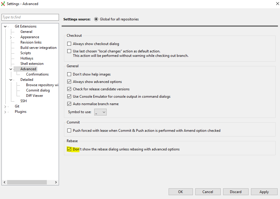 Rebase Dialog Displayed Unnecessarily · Issue 5225 · Gitextensionsgitextensions · Github