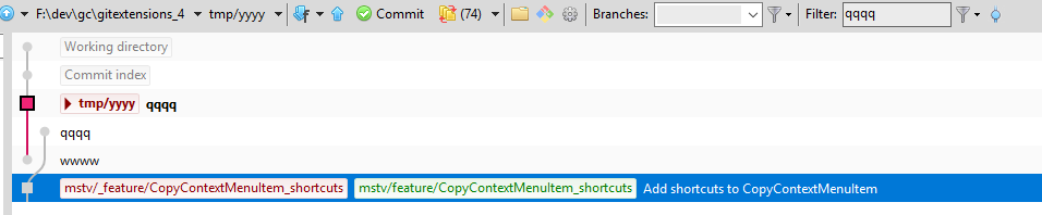 Strange graph revision when using filtering feature · Issue #5454 · gitextensions/gitextensions ...