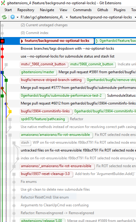 Stash operations directly from revision grid · Issue #5785 · gitextensions/gitextensions · GitHub