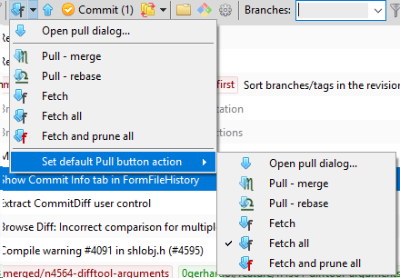 Default pull with merge · Issue #6369 · gitextensions/gitextensions · GitHub