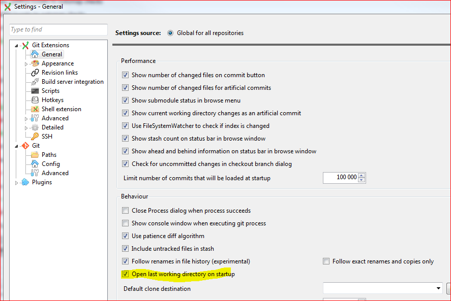 Slow start · Issue #6441 · gitextensions/gitextensions · GitHub