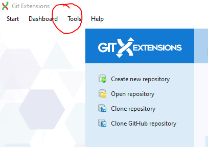 Dashboard: GitHub clone shortcut missing at initial load · Issue #7557 · gitextensions ...