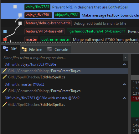 Show more info in files list of two commit diff · Issue #4154 · gitextensions/gitextensions · GitHub
