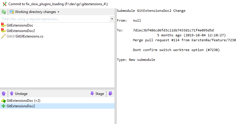 Incomplete Submodule Info · Issue 7856 · Gitextensionsgitextensions · Github