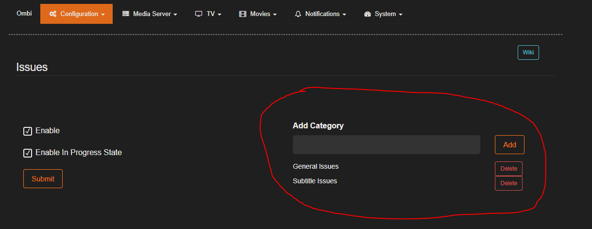 Report Issue Button Dropdown · Issue #2047 · Ombi-app/Ombi · GitHub