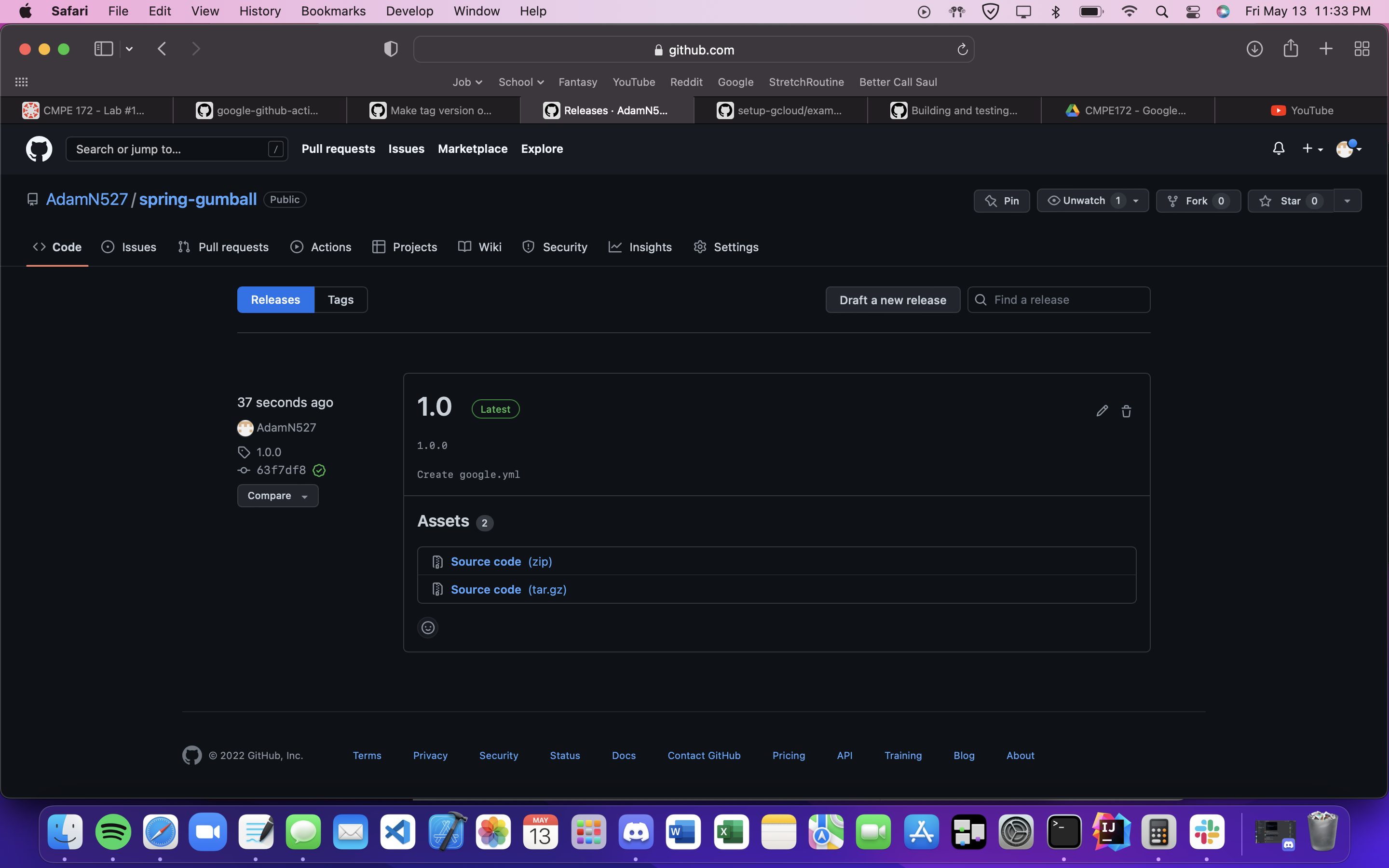 GitHub - AdamN527/spring-gumball