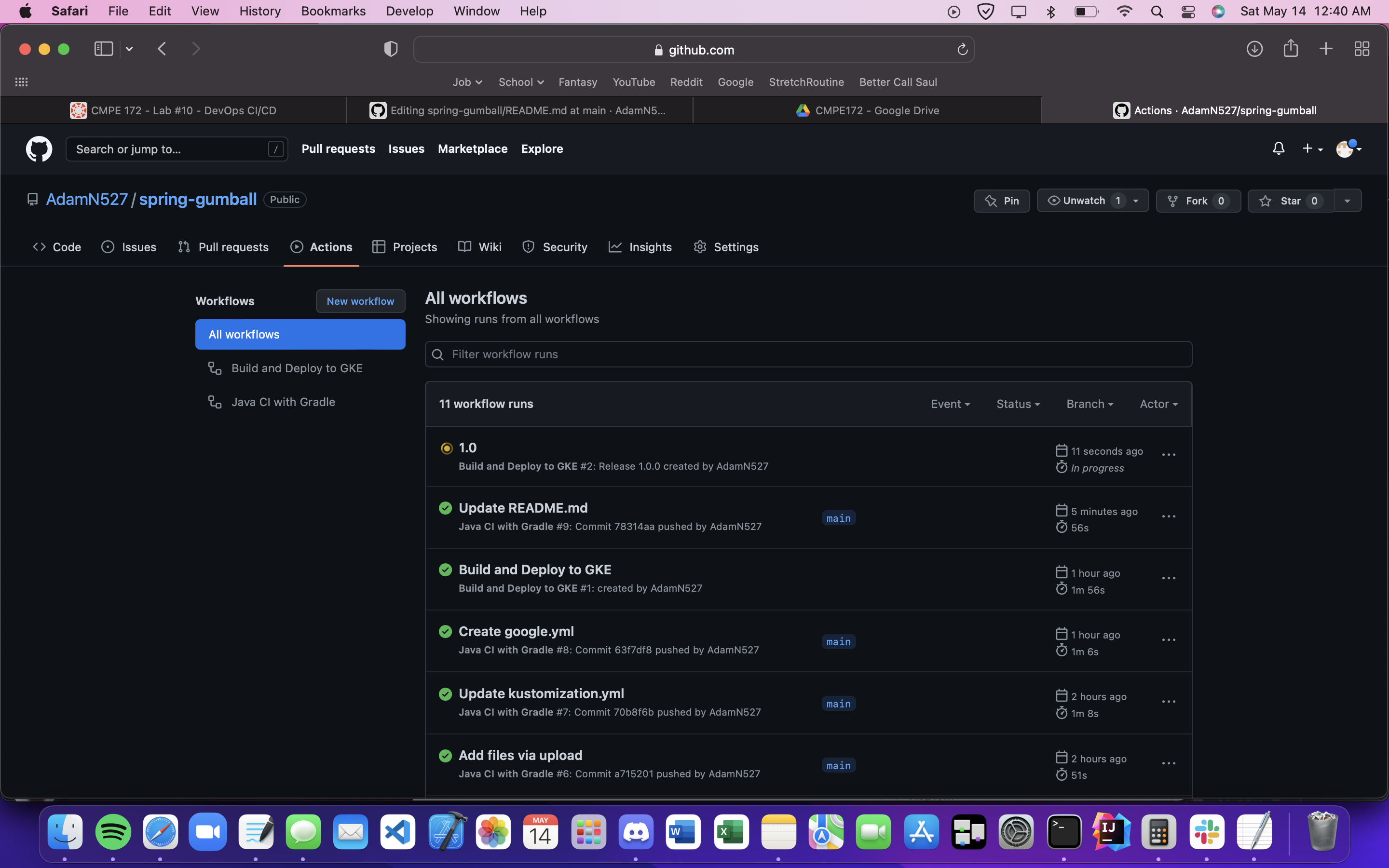 GitHub - AdamN527/spring-gumball