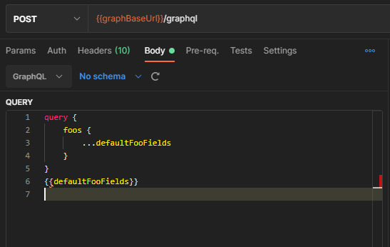 GraphQL Fragment support · Issue #7083 · postmanlabs/postman-app ...