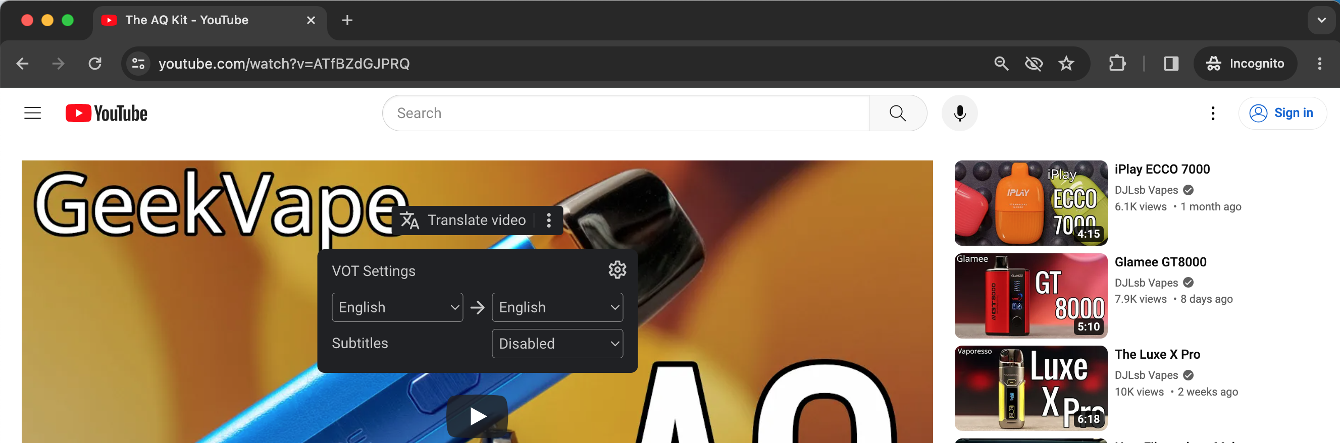 [macOS] The top of the buttons are not visible · Issue #320 · ilyhalight/voice-over-translation ...