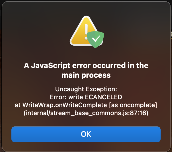 A JavaScript error occurred in the main process · Issue #400 · AdguardTeam/AdGuardForSafari · GitHub