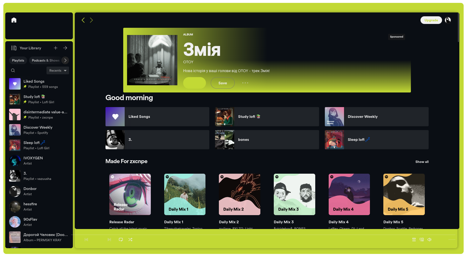 [Dribbblish] Wrongly offset ui · Issue #931 · spicetify/spicetify-themes · GitHub