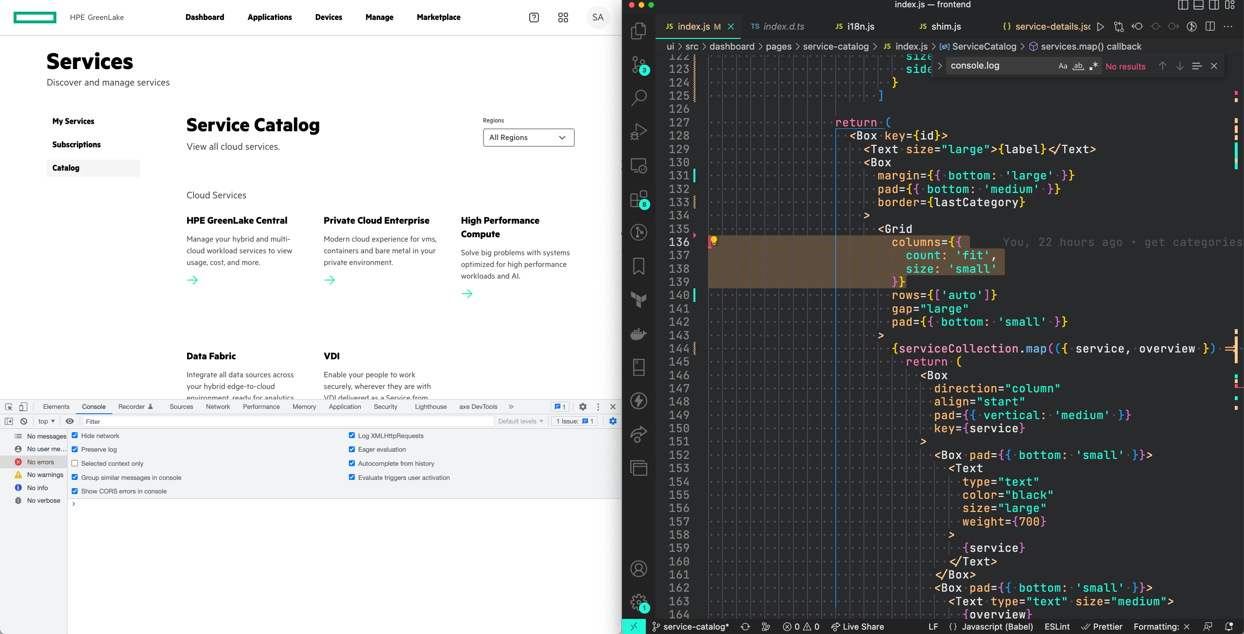 Grid Component Unable To Use Gridsizetype When An Object Is Passed Into