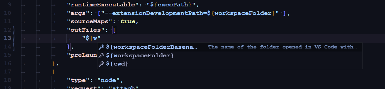 Missing Completions In Code Workspace File · Issue 164728 · Microsoftvscode · Github