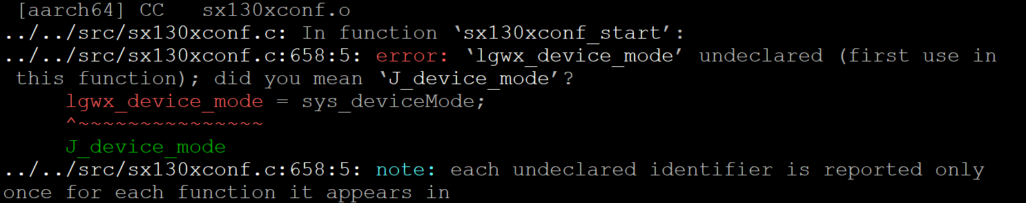 Error 'lgwx_device_mode' · Issue #101 · lorabasics/basicstation · GitHub