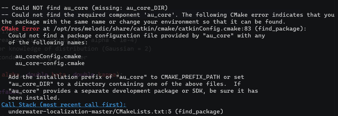 Missing header file · Issue #1 · rummanwaqar/underwater-localization · GitHub