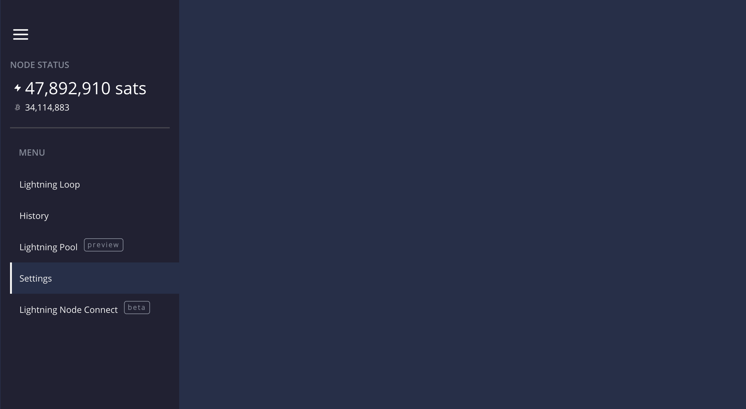 Bitcoin Unit View Blank · Issue #343 · lightninglabs/lightning-terminal · GitHub