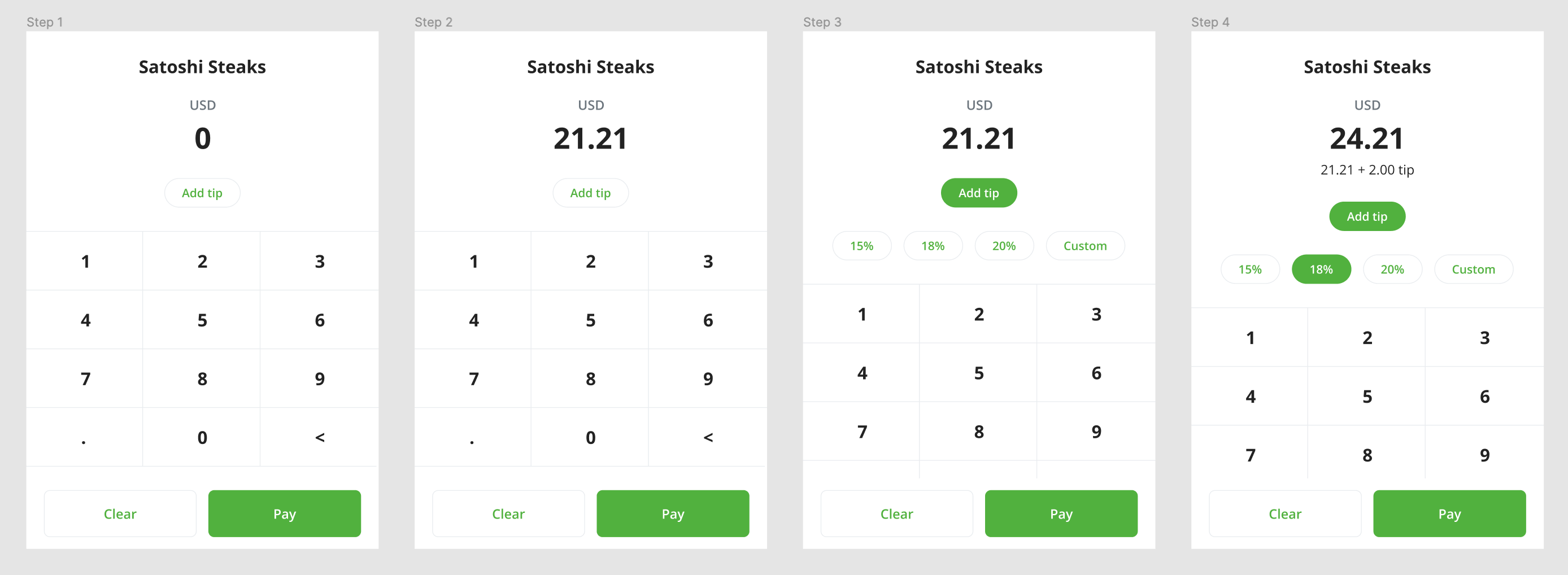 [Design] Improved POS "Keypad" View · Issue #3668 · btcpayserver ...