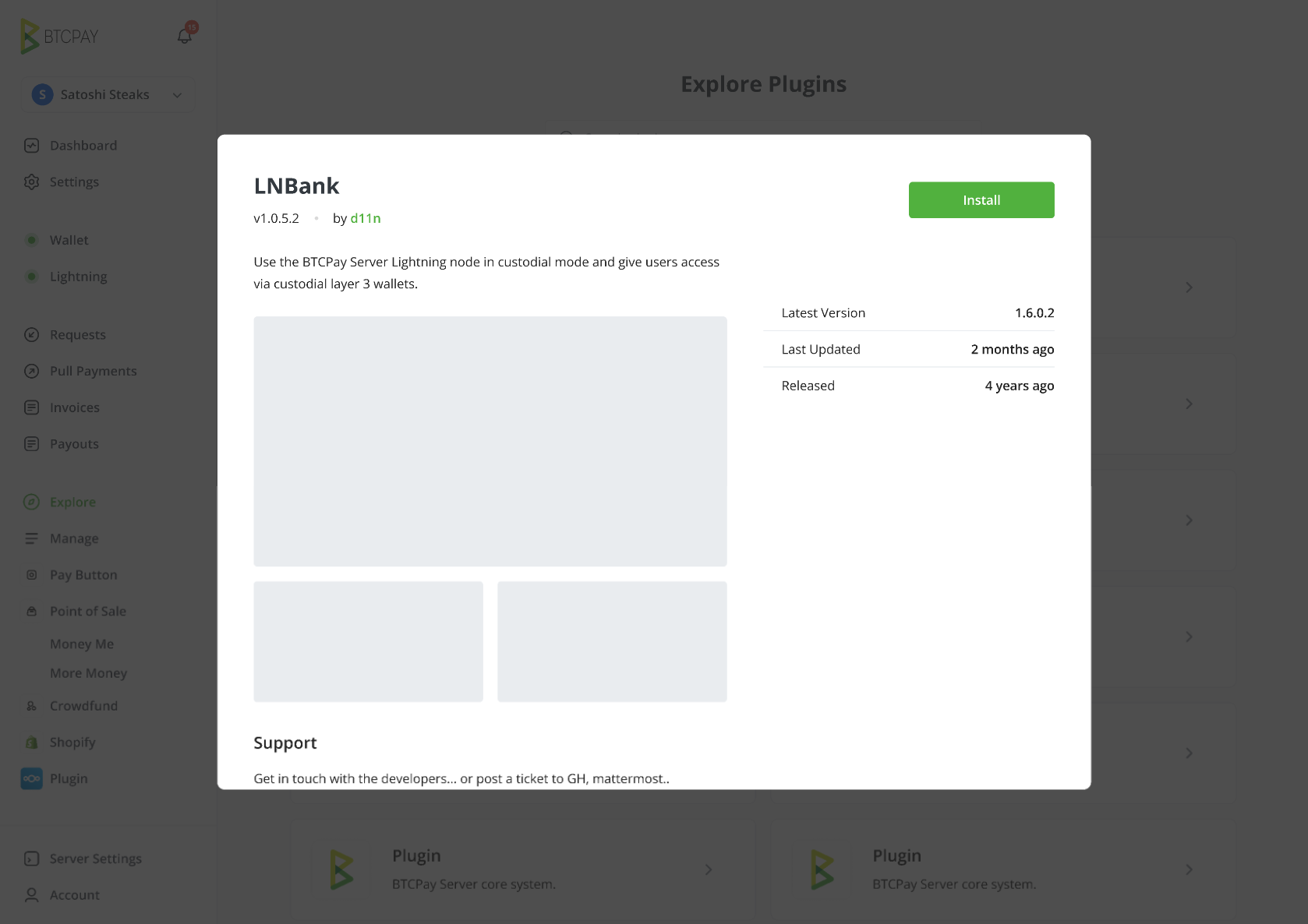 [Design] Manage & Explore Plugin Store Views · Issue #4905 · btcpayserver/btcpayserver · GitHub