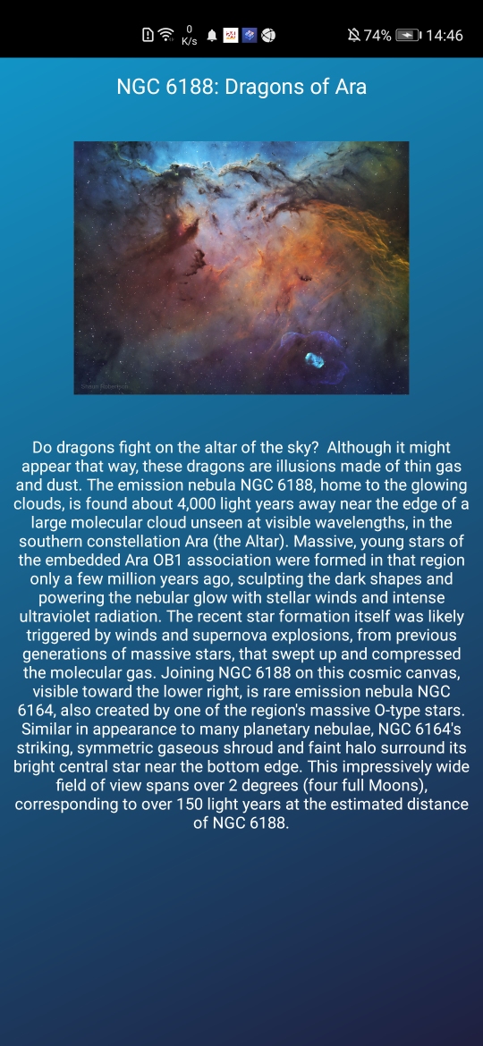 GitHub - basakcamurcu/Astronomy-Pictures