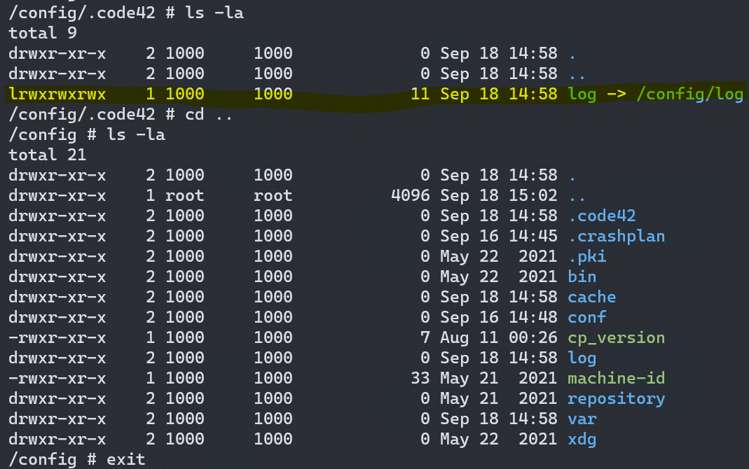 Restart loop issue with /config/.code42/log · Issue #386 · jlesage/docker-crashplan-pro · GitHub