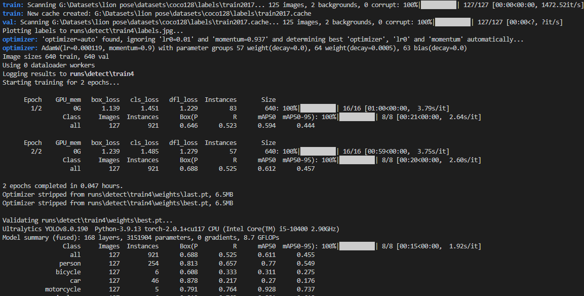 Training Fails on Last Iteration of Epoch · Issue #5215 · ultralytics/ultralytics · GitHub